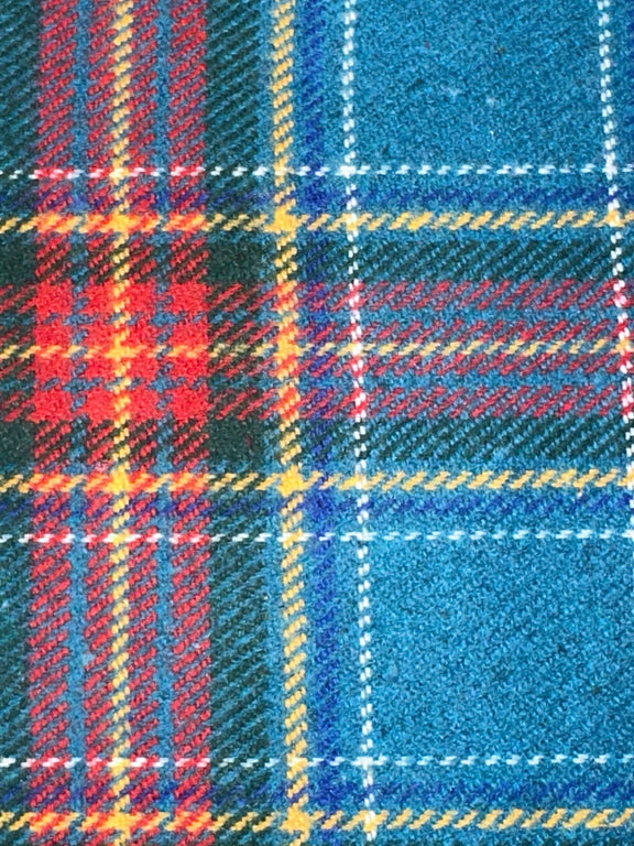 MacBeth Tartan Plaid Melton Wool Blend - 50% Wool 50% Poly – Americana ...